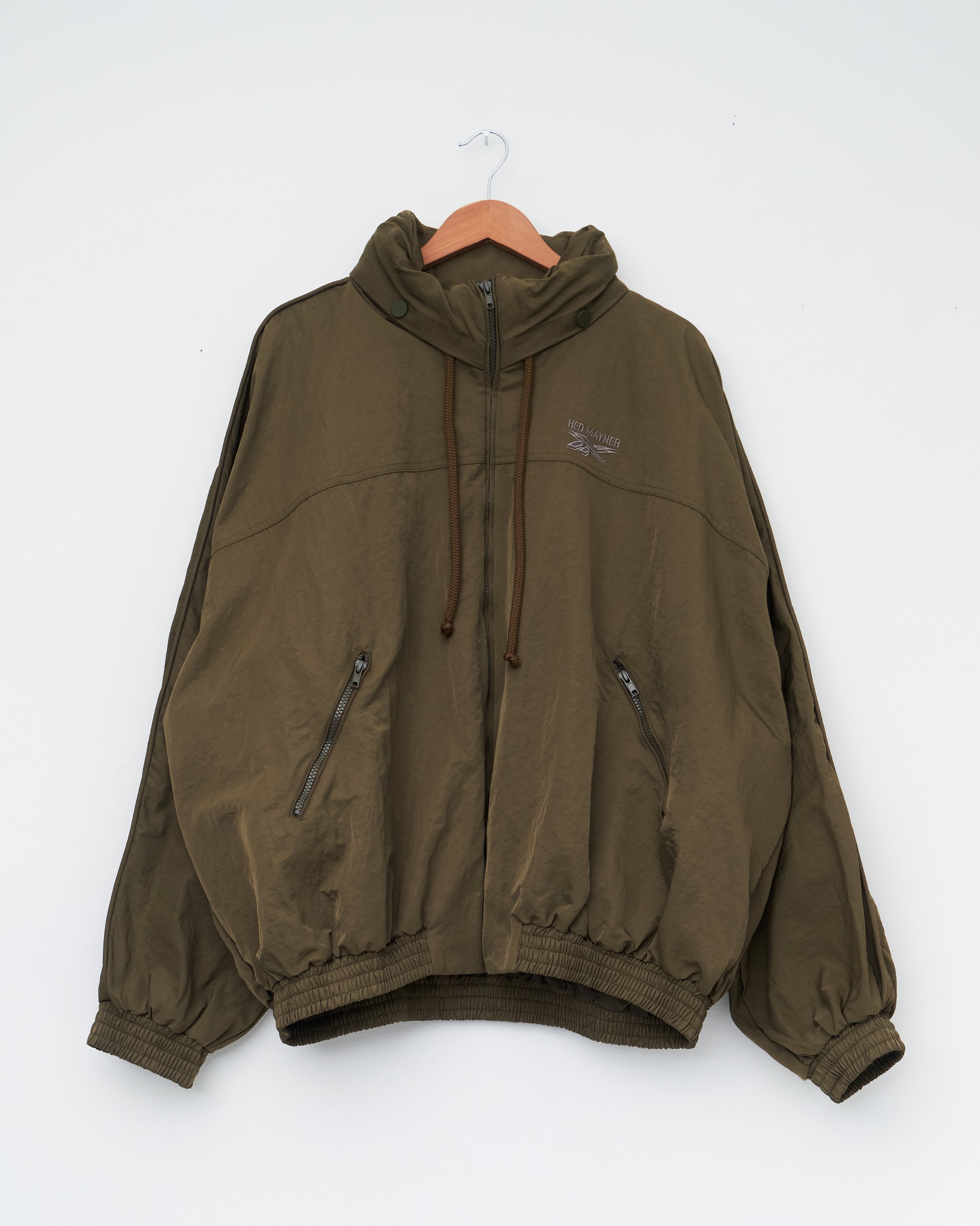 Hed Mayner x Reebok Full Zip Hoodie, Army Green – Colbo