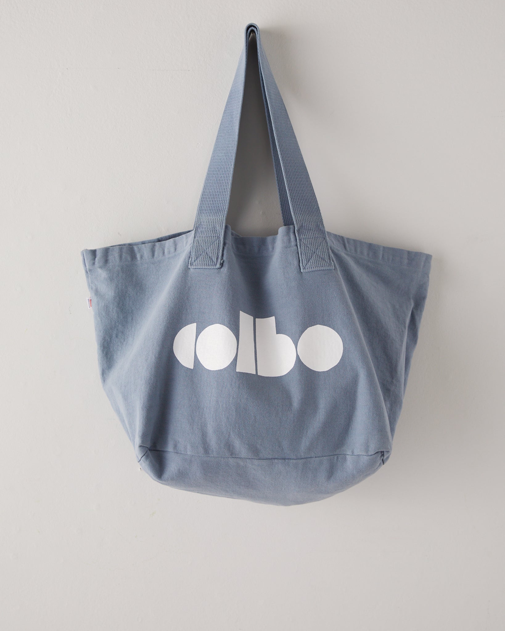 Sky Blue Cotton Bag – Colbo