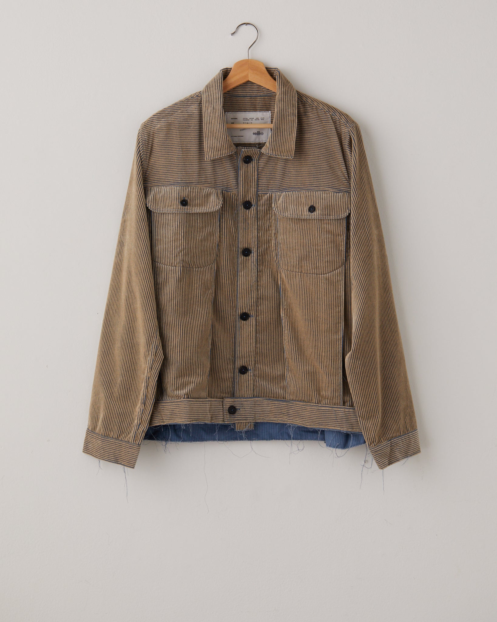 CF X COLBO Sand Blue Corduroy Denim Jacket – Colbo
