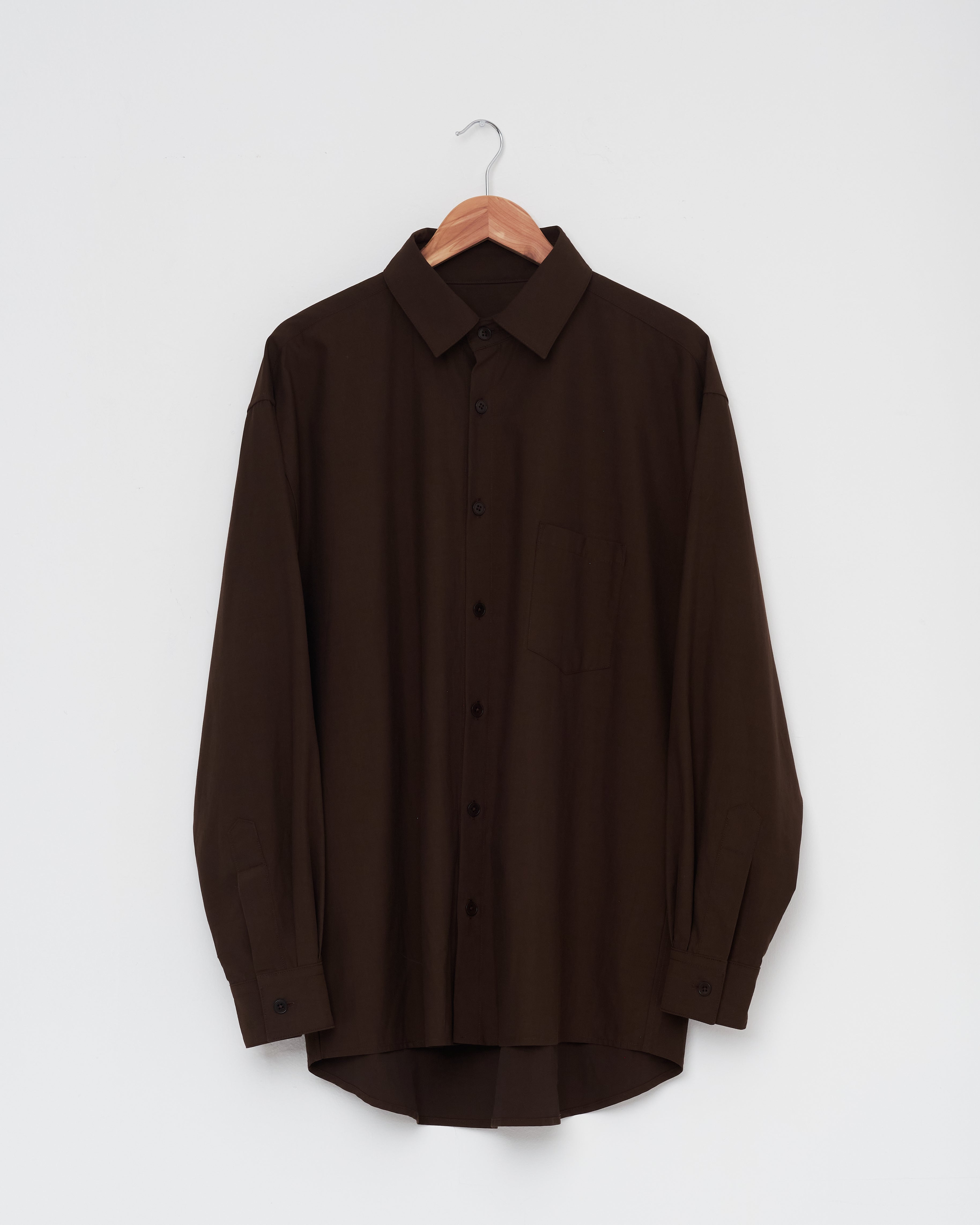 Banaras Shirt, Dark Brown – Colbo