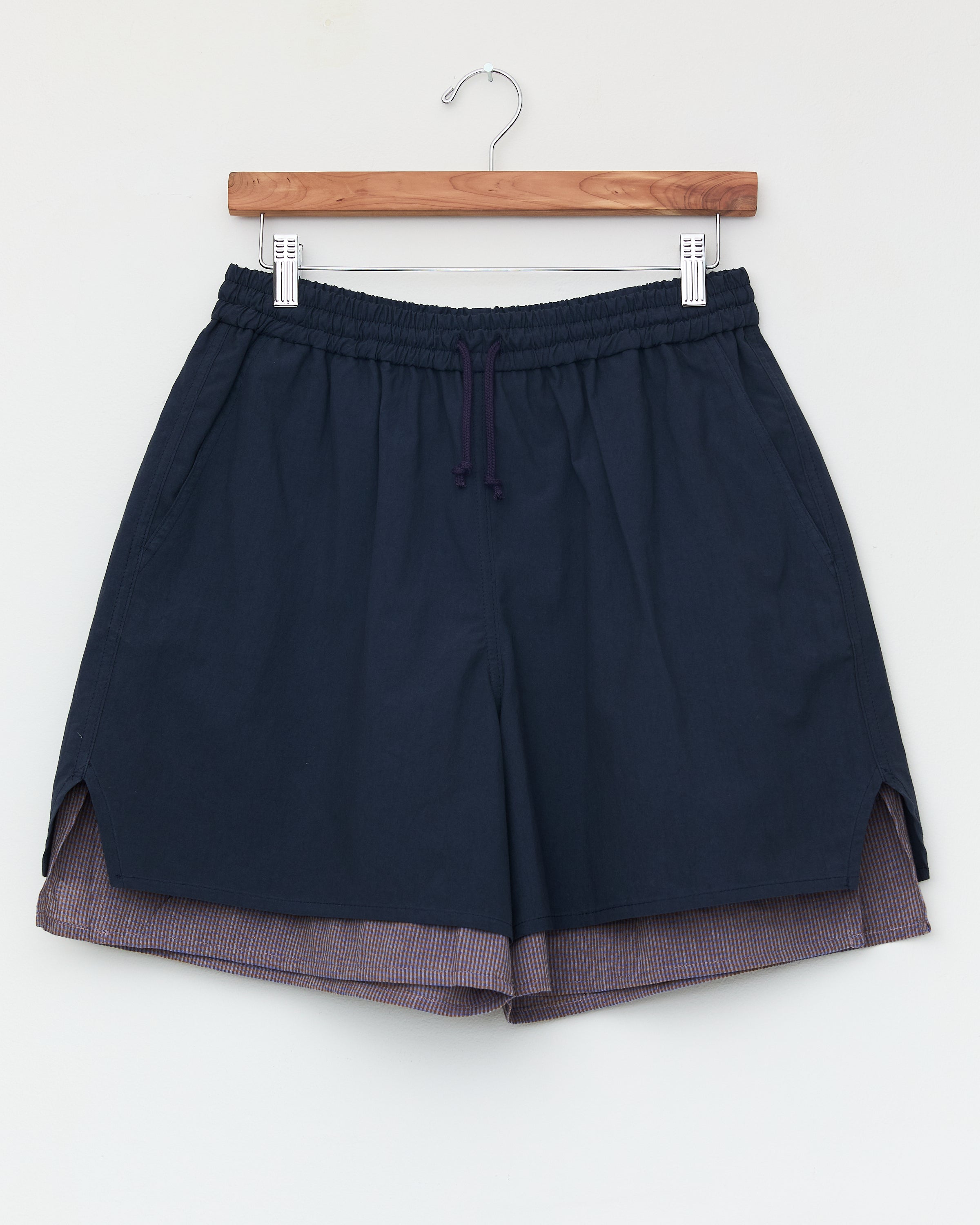 Boxer Lining Drawstring Shorts, Navy – Colbo