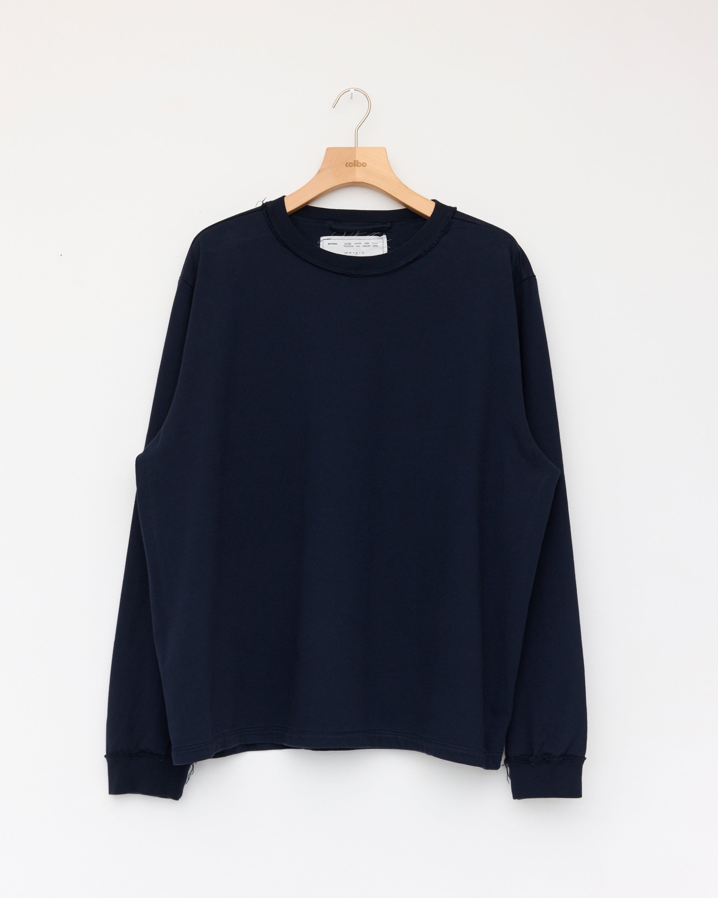 Big Tee LS, Navy – Colbo